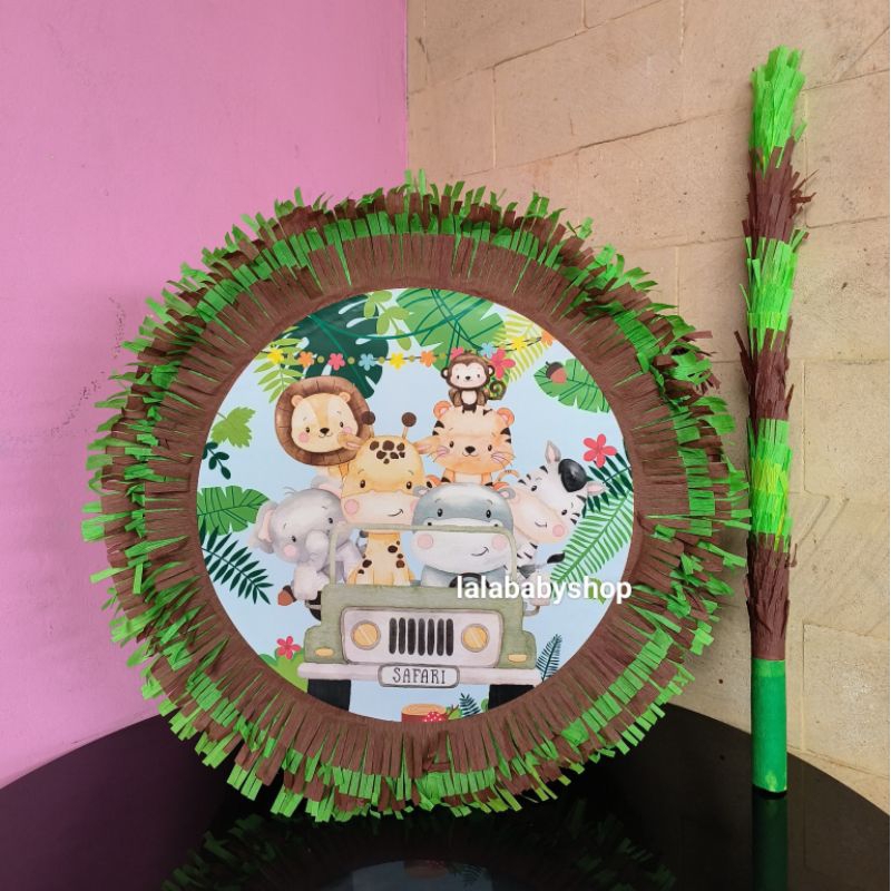 Jual Pinata pukul zoo 40cm / safari / animal / jungle / pinata ultah ...