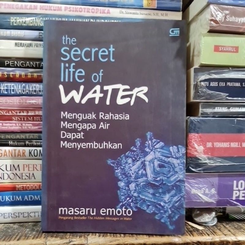 Jual The Secret life of Water Menguak Rahasia mengapa air dapat ...