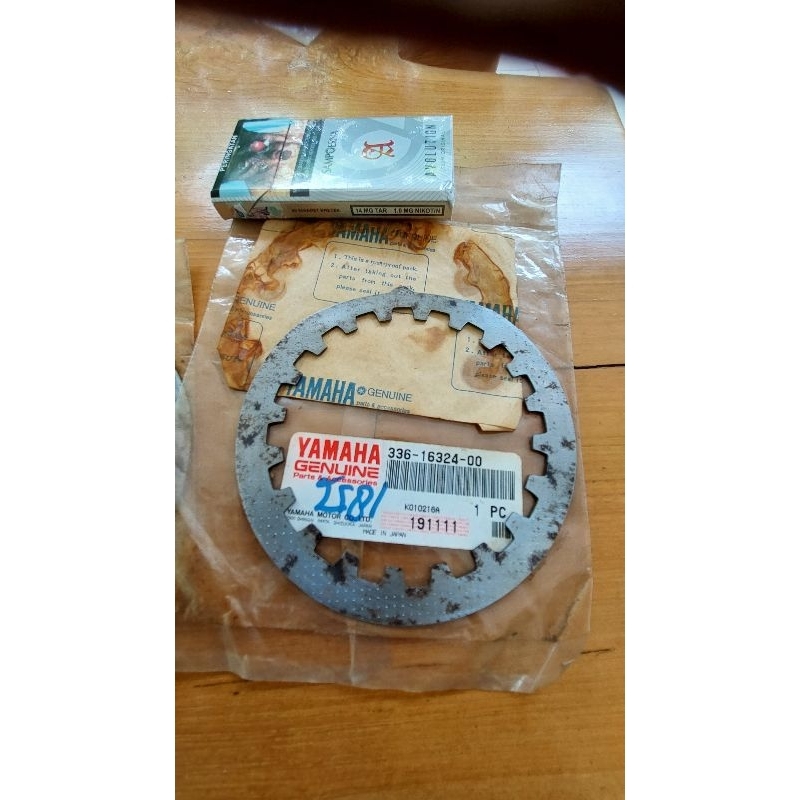 Jual plat kampas kopling yamaha rs100 ls3 original japan | Shopee Indonesia