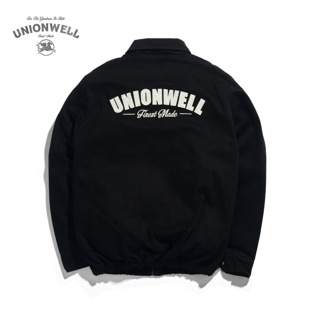 Jual Unionwell Jacket Harrington James Dean Black | Shopee Indonesia