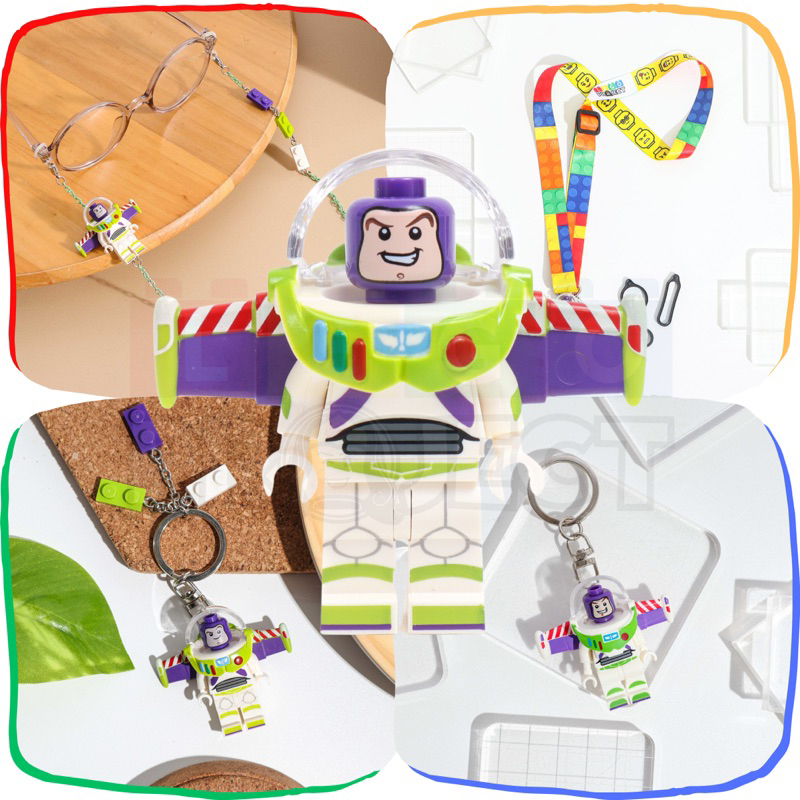Jual Keychain / Gantungan Kunci dg Minifigure LEGO; Buzz Lightyear Toy ...