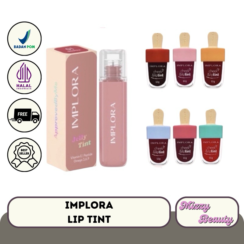 Jual IMPLORA CHEEK & LIP TINT / LIP TINT IMPLORA | Shopee Indonesia