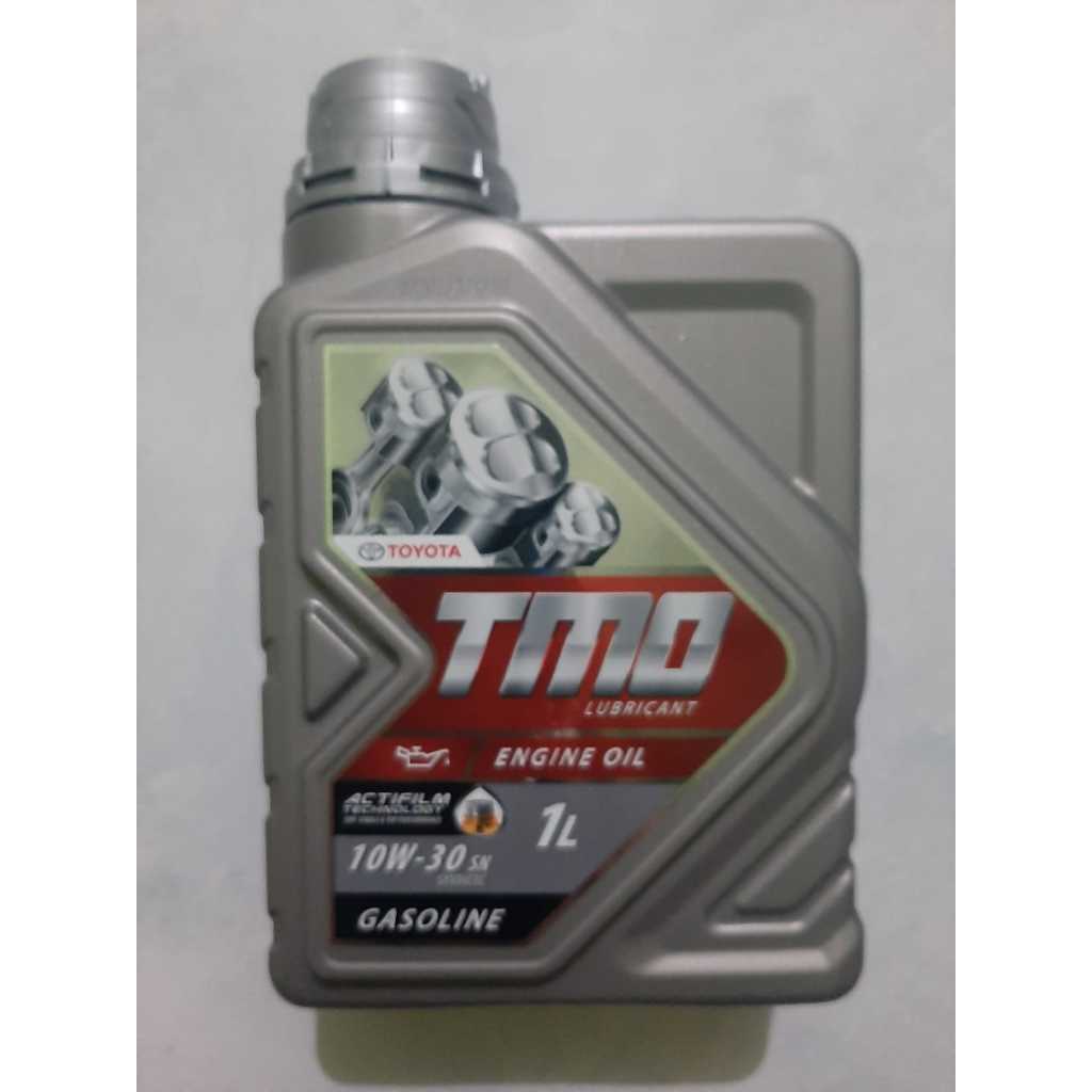 Jual Oli Mesin Toyota TMO 10W-30 API SN @ 1 Ltr Produk baru ada barcode ...