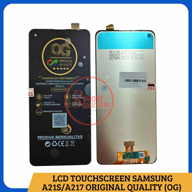 Jual LCD TOUCHSCREEN ORIGINAL QUALITY (OG) SAMSUNG A21S/A217 | Shopee ...