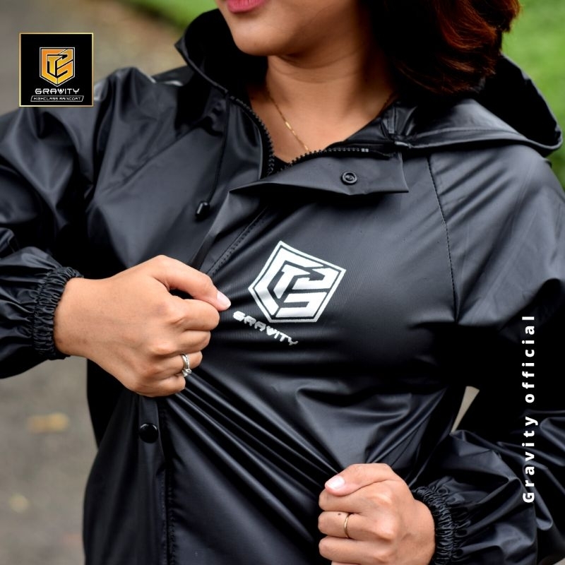 Jual Jas hujan GRAVITY mantel hujan wanita pria raincoat terbaik bahan ...