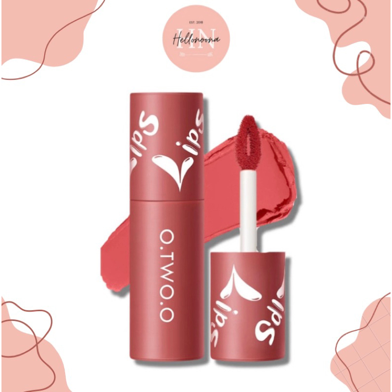 Jual OTWOO - Velvet Matte Liptint Lip & Cheek Mud | Shopee Indonesia