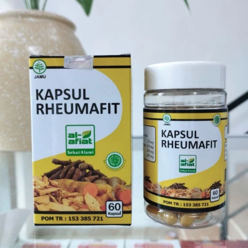 Jual RHEUMAFIT Al Afiat - Obat Herbal Nyeri Sendi Pegal Linu Rematik ...