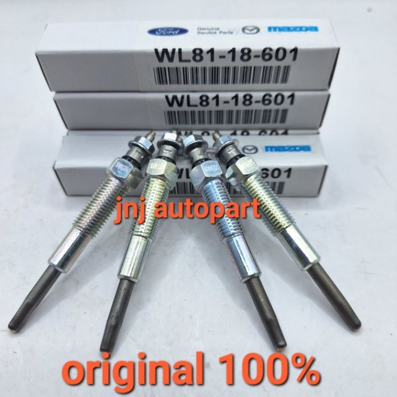 Jual Busi Pemanas Glow Plug Set 4pc Ford Ranger 2.5 2.9 3.0 Ford ...