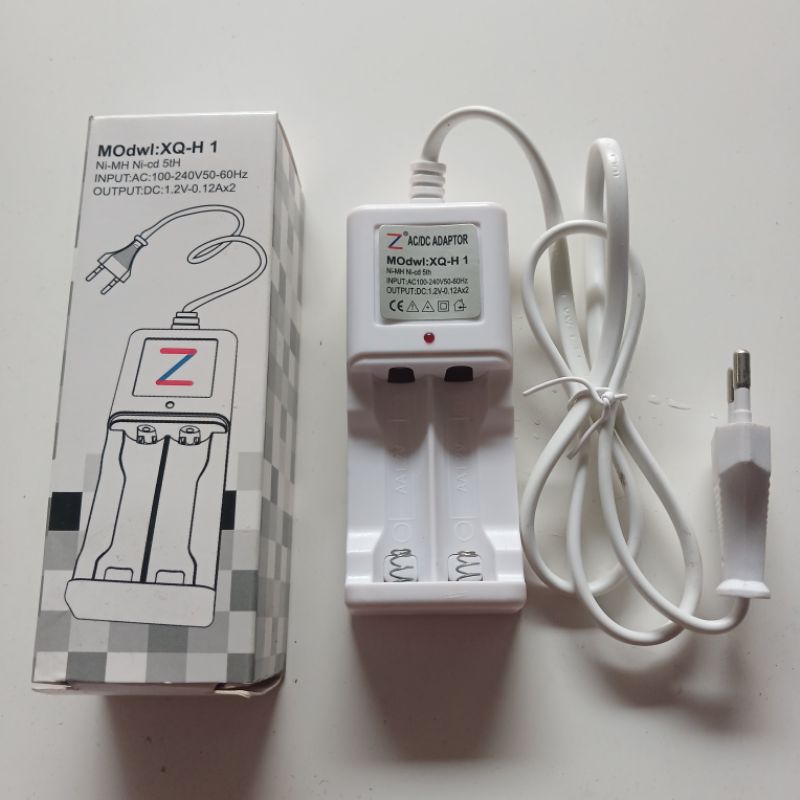Jual Charger battery murah 2slot / alat cas baterai AA AAA | Shopee ...