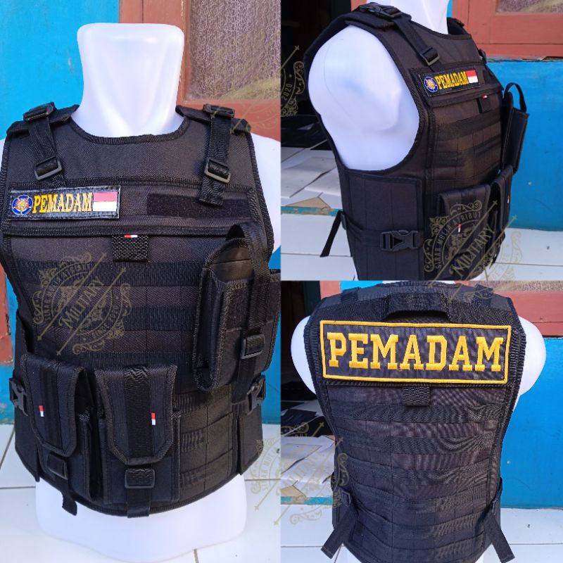 Jual Rompi pemadam / rompi damkar / rompi body vest / rompi pelindung ...