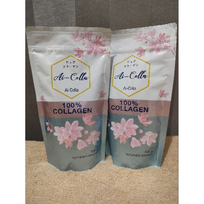 Jual Ai-colla 100% nano colagen powder aicolla minuman collagen untuk ...