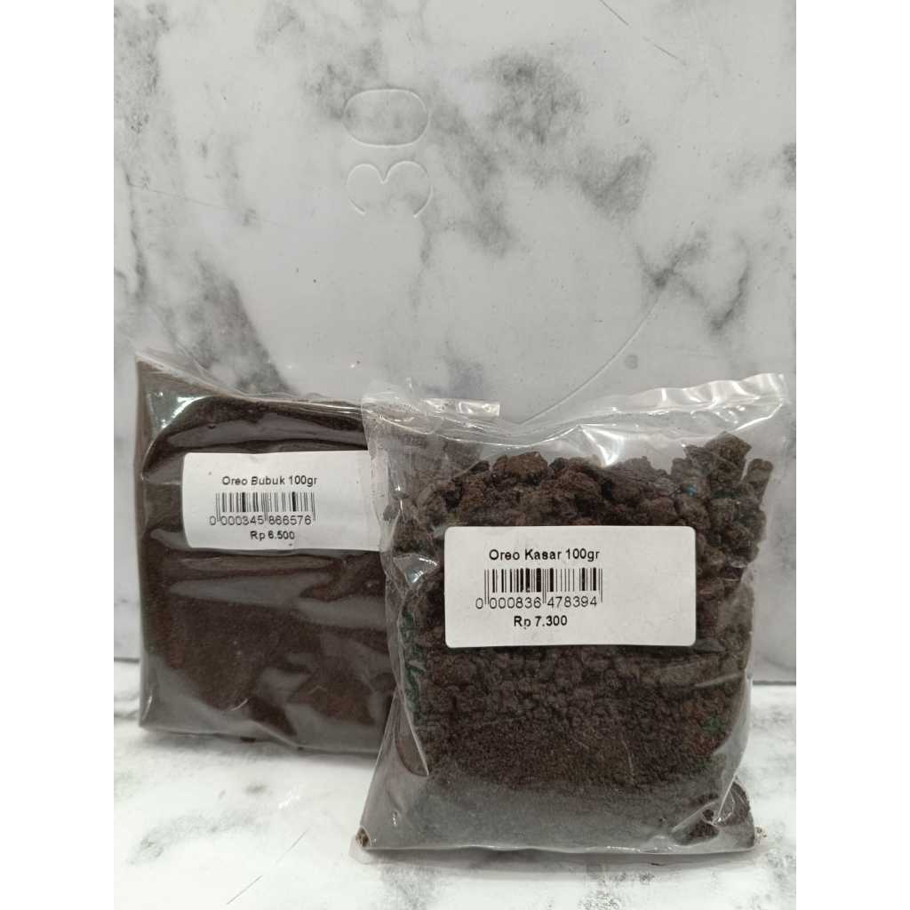 Jual Topping Oreo Bubuk Oreo Kasar 100gr | Shopee Indonesia