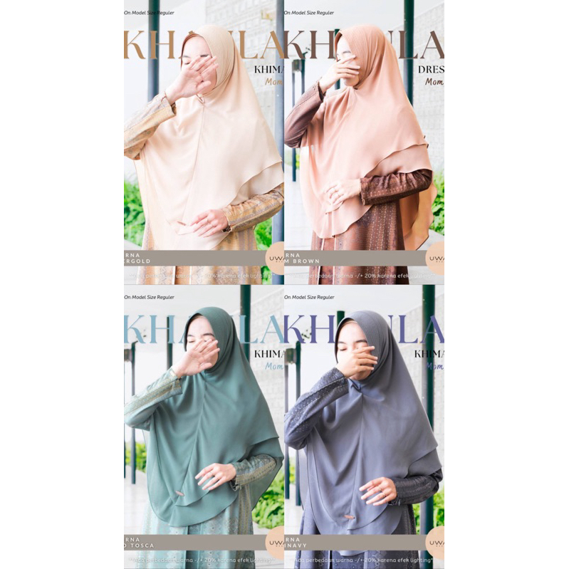 Jual Khaula khimar // hijab only // mom and kids//FS 1 2024//uwais ...