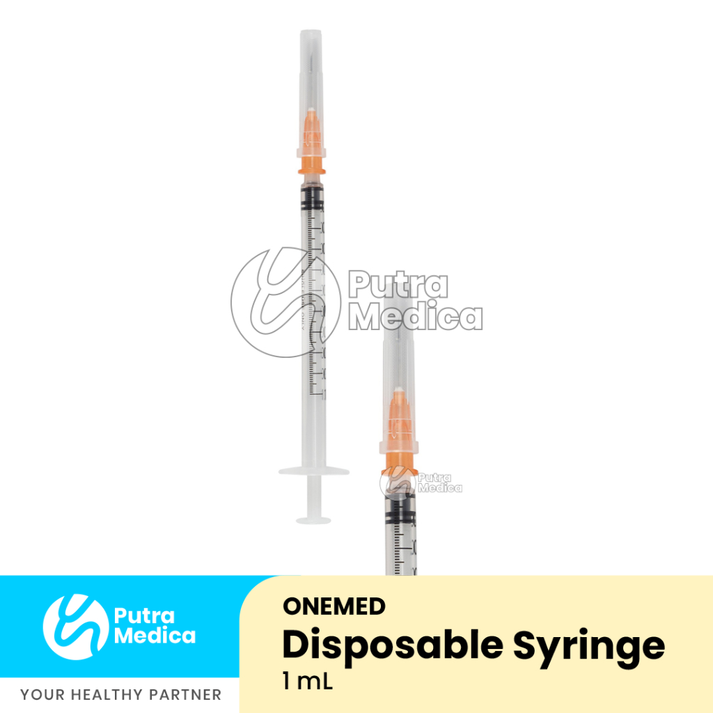Jual Onemed spuit 1cc / syringe | Shopee Indonesia