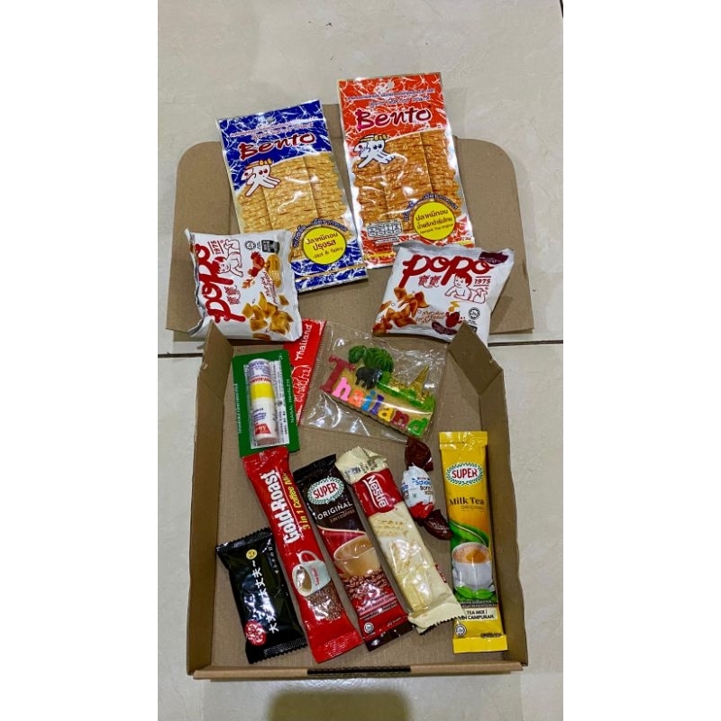 Jual BOX ISIAN JAJANAN SATUAN (Singapore/thailand/malaysia) | Shopee ...