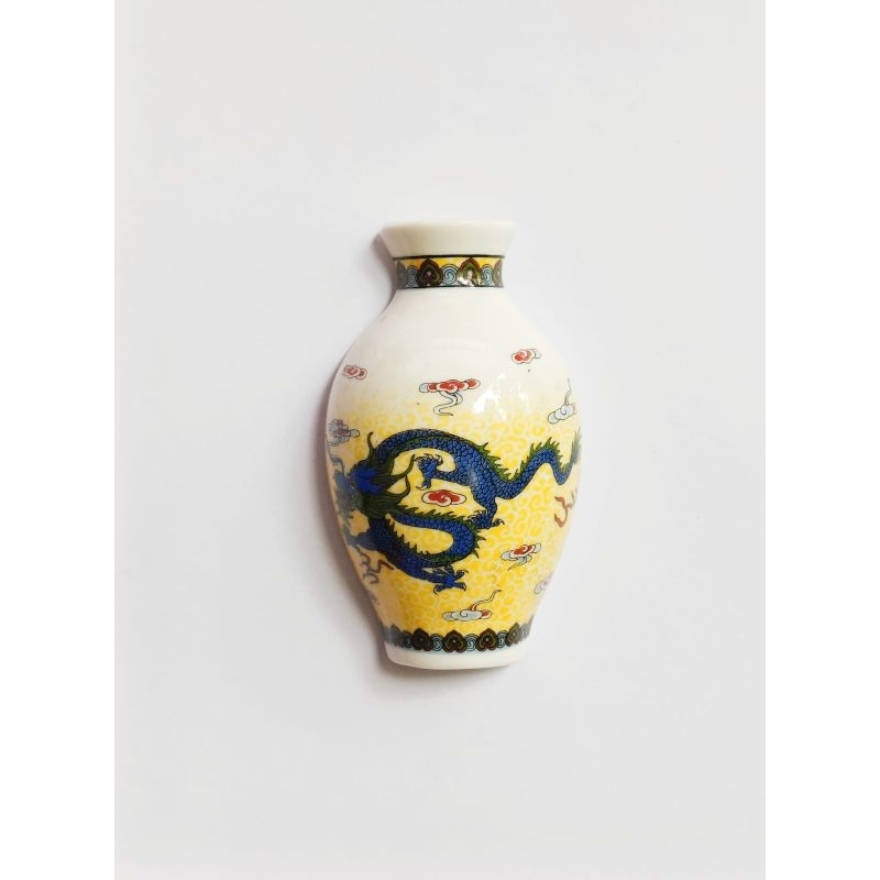 Jual Souvenir magnet tempelan kulkas Guci Vase keramik Beijing China ...