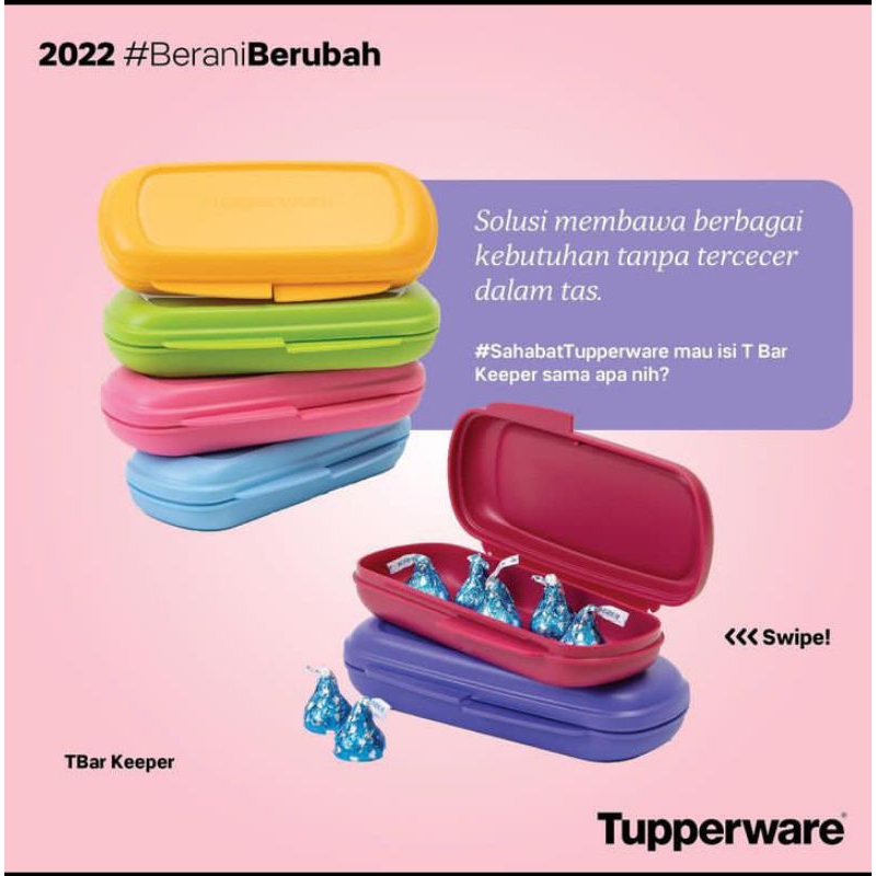 Jual T bar keeper tupperware / cutlery case tupperware | Shopee Indonesia