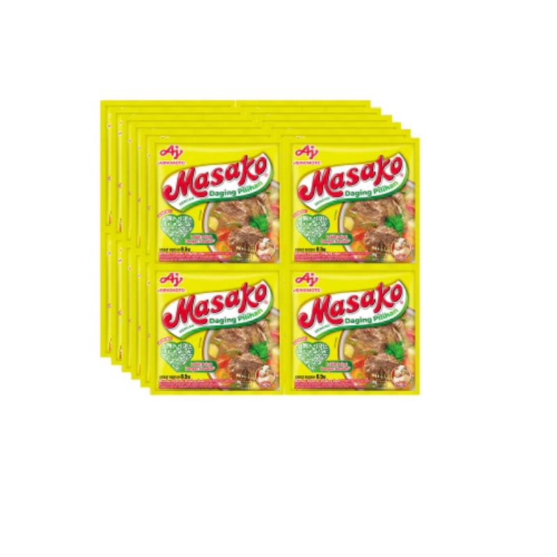 Jual MASAKO Daging Ayam dan Daging Sapi pilihan (1 renteng isi 12 ...