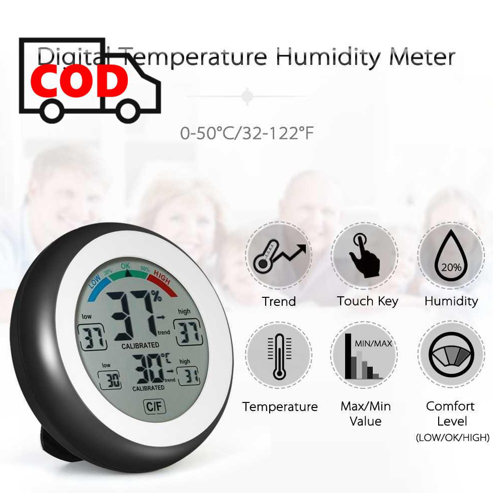 Jual Serba murah Termometer Digital Ruangan + Kelembapan Udara ...