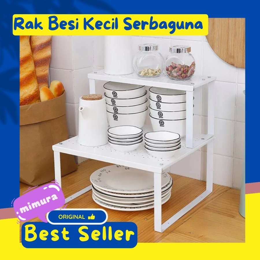 Jual Rak Sisipan Meja Dapur Multifungsi Rak Meja Besi Kecil Serbaguna ...