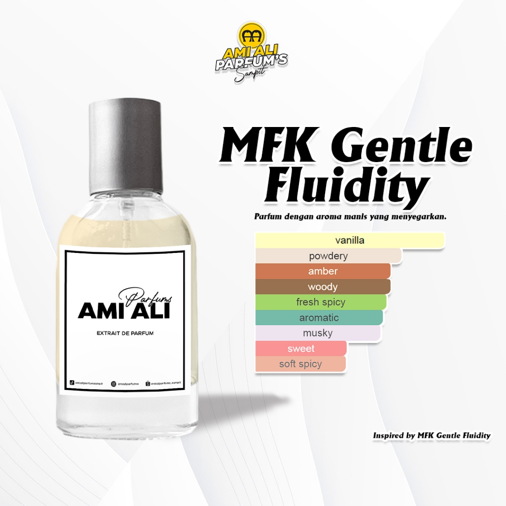 Jual Inspired by MFK Gentle Fluidity Grade 8 | Ami Ali Parfum | Shopee ...