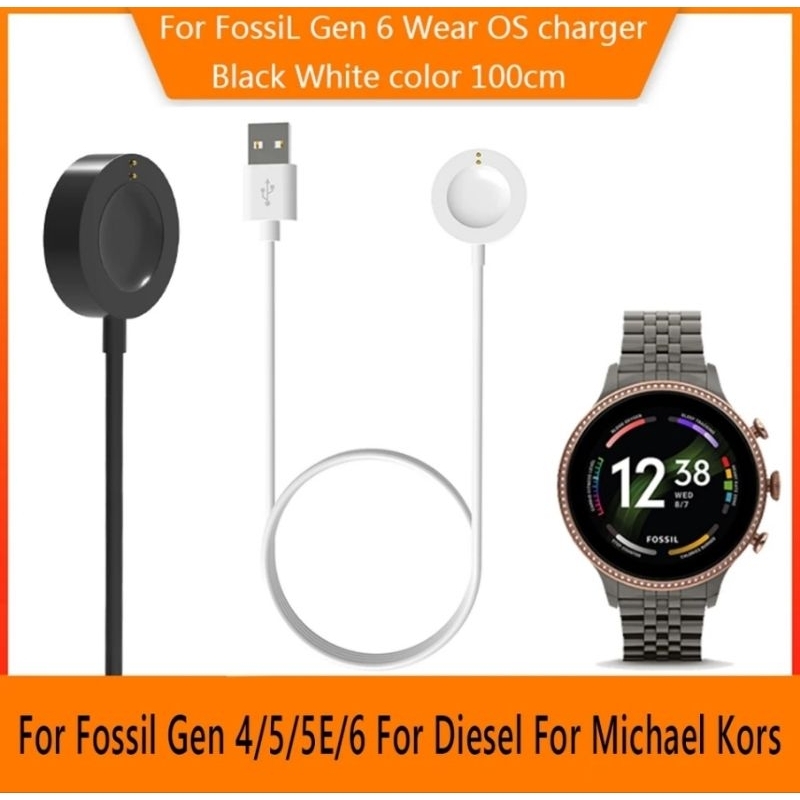 Jual Dock Charger Magnetic Magnet Charging Fossil Gen 4 5 6 Diesel ...