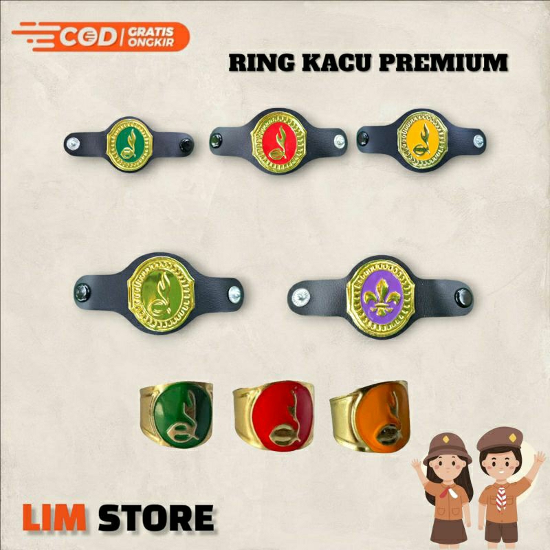 Jual Ring Kacu Cincin Dasi Pramuka SIAGA PENGGALANG PENEGAK PEMBINA ...