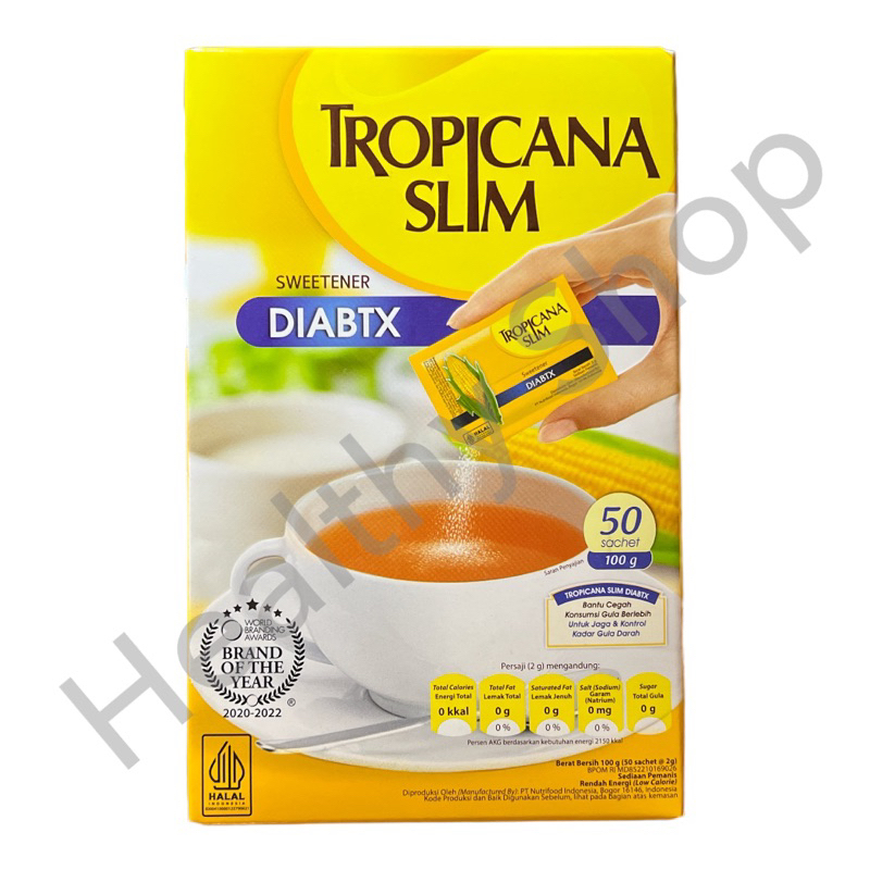 Jual Tropicana Slim Sweetener (50 Sachets) | Shopee Indonesia