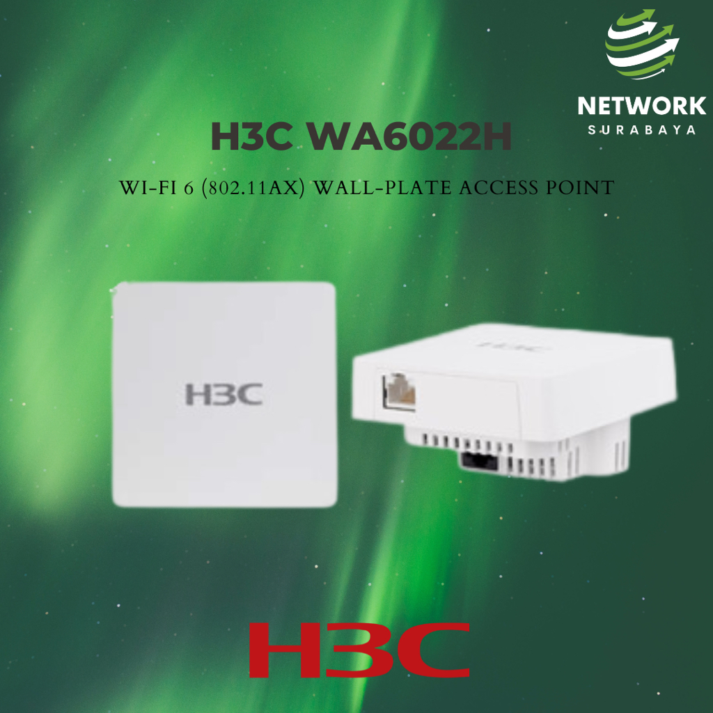 Jual H3C WA6022H WIFI 6 Wall-Plate Access Point 1*UP LINK 1*LAN PORT | Shopee Indonesia