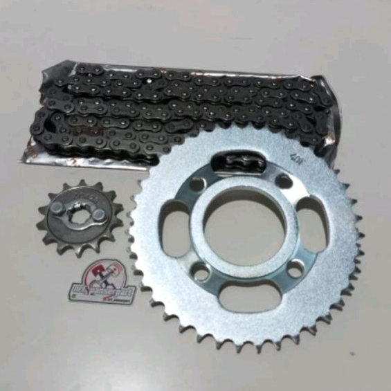 Jual GEARSET RANTE BAJAJ 135 LS/GIR SET RANTAI PAKET SATUAN BAJAJ ...