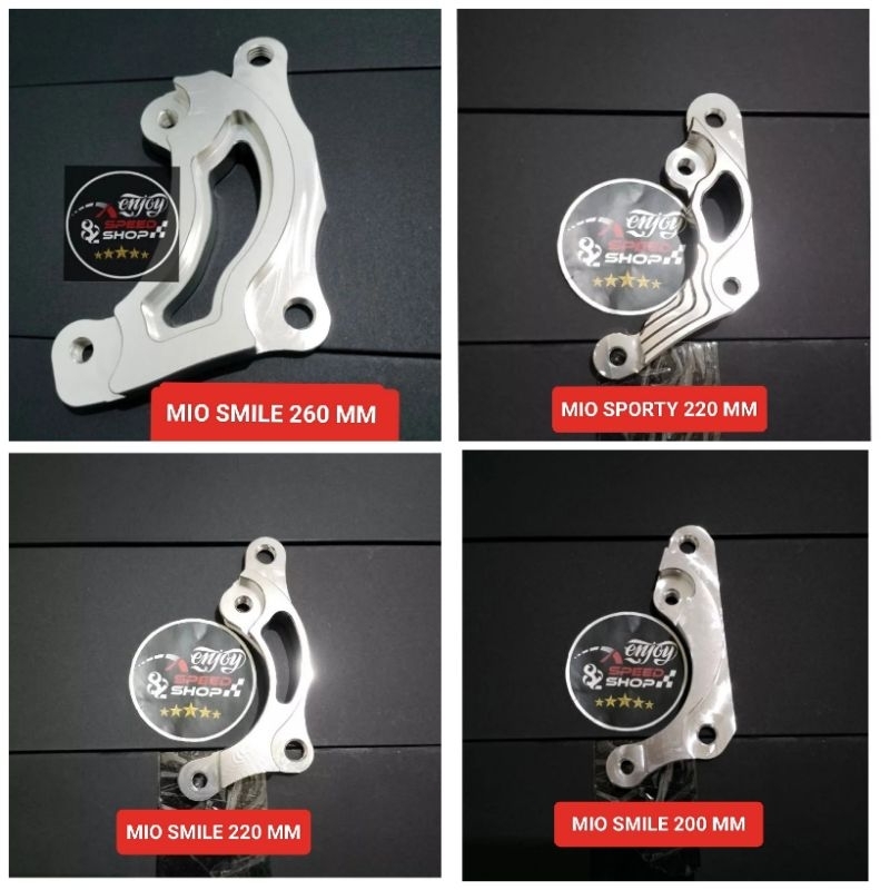 Jual Breket / Bracket Cnc 2p brembo / ktc / 8.1 Motor Mio Smile & Mio ...
