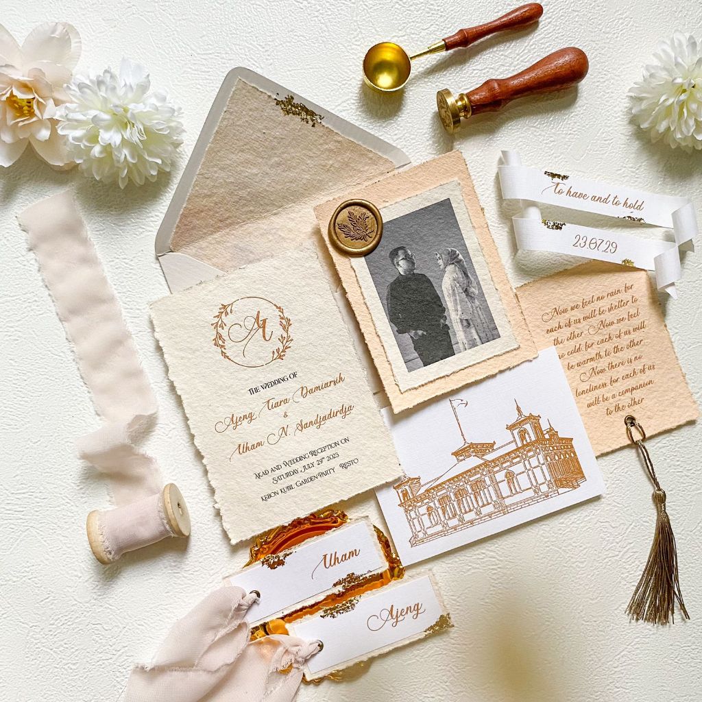 Jual Keepsake | Wedding Vows | Handmade Undangan Aesthetic (Minimalis ...