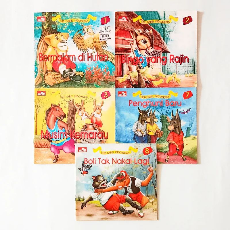 Jual Buku Anak - Seri Fabel Indonesia | Shopee Indonesia