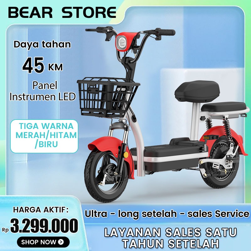 Jual GEEKMAN Sepeda Listrik Sepeda Motor Listrik Bertenaga Kuat ...