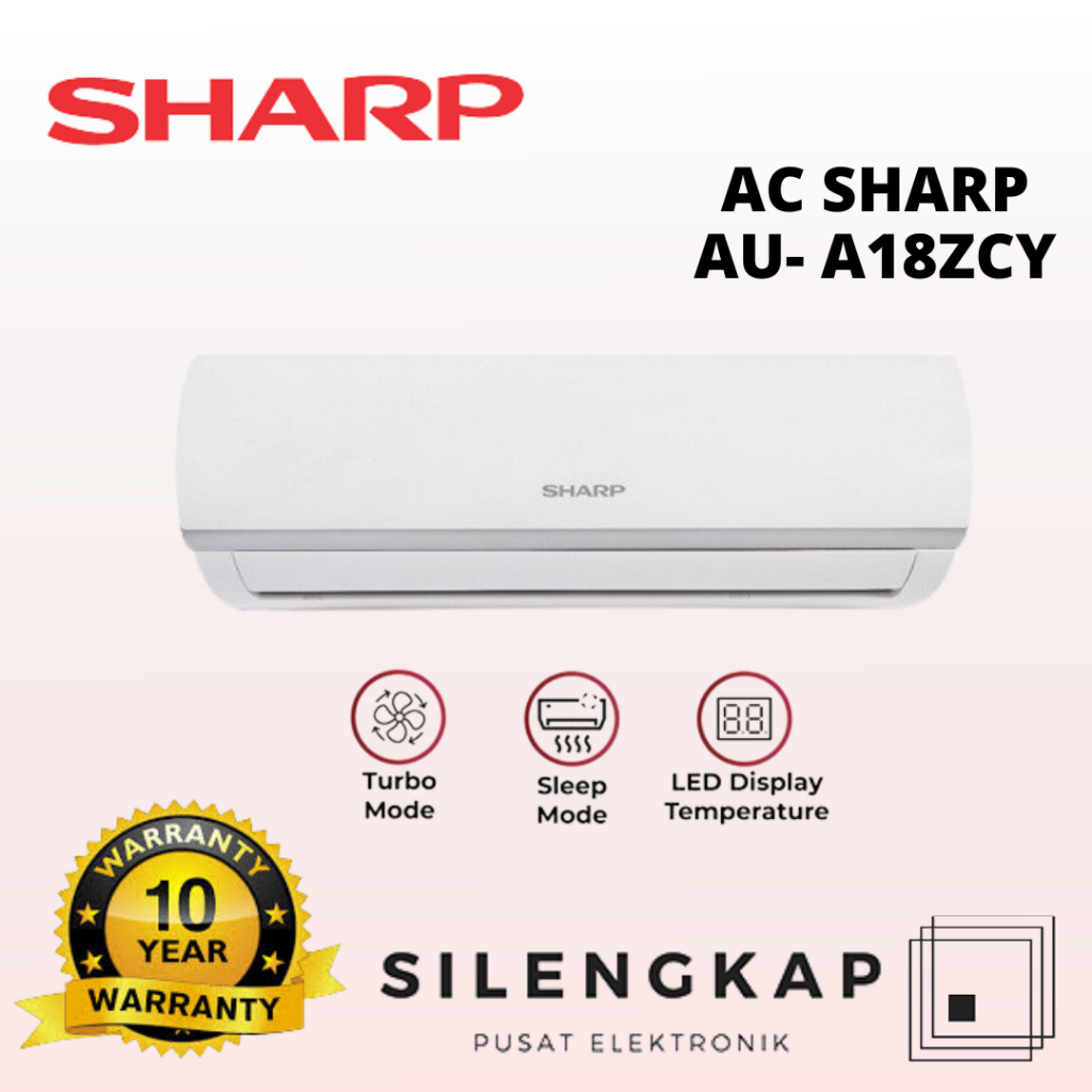 Jual AC SHARP AH-A 18ZCY AC 2PK R32 GARANSI RESMI TERMURAH | Shopee Indonesia