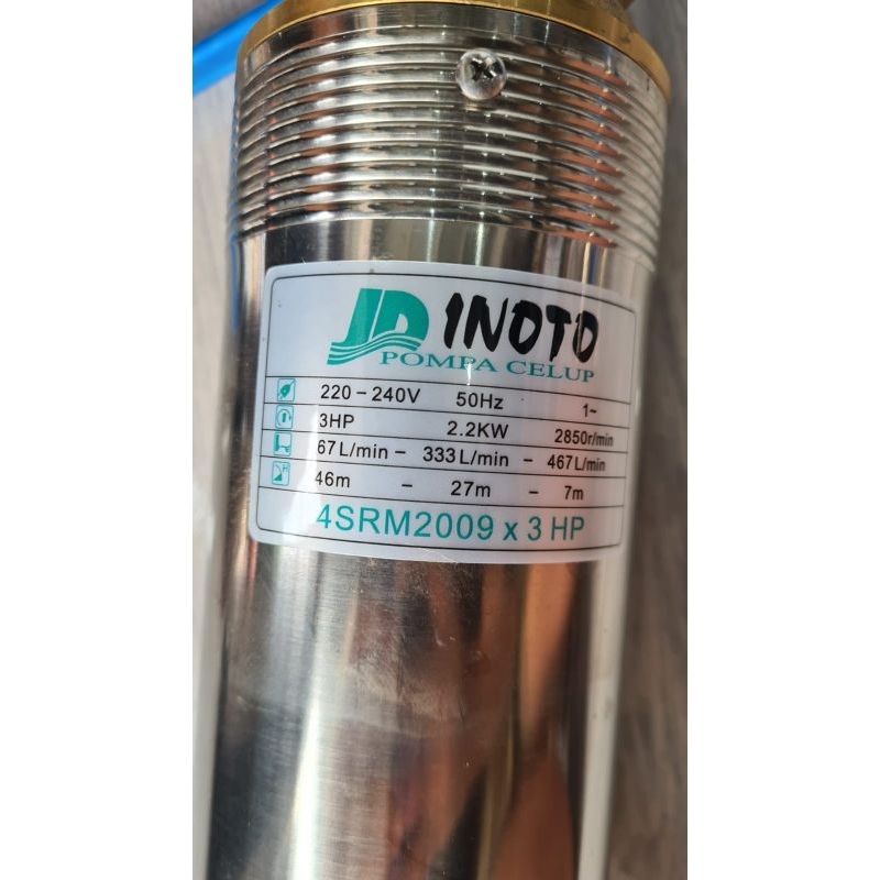 Jual Pompa Submersible Sible sibel Inoto 4in 4" 4 dim 4dim 4 in Pompa ...