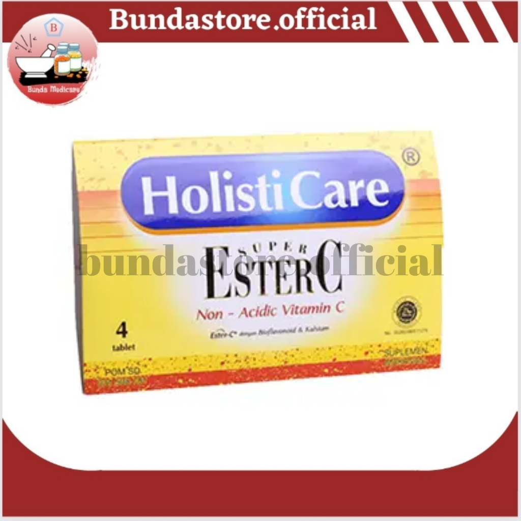 Jual Holisticare Ester C Vitamin/ Suplemen Kesehatan - 1 Strip @4 ...
