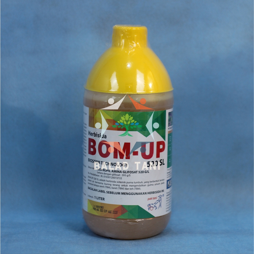 Jual BOM UP 520 SL 1 Liter Herbisida Pengendali Rumput Liar & Gulma ...