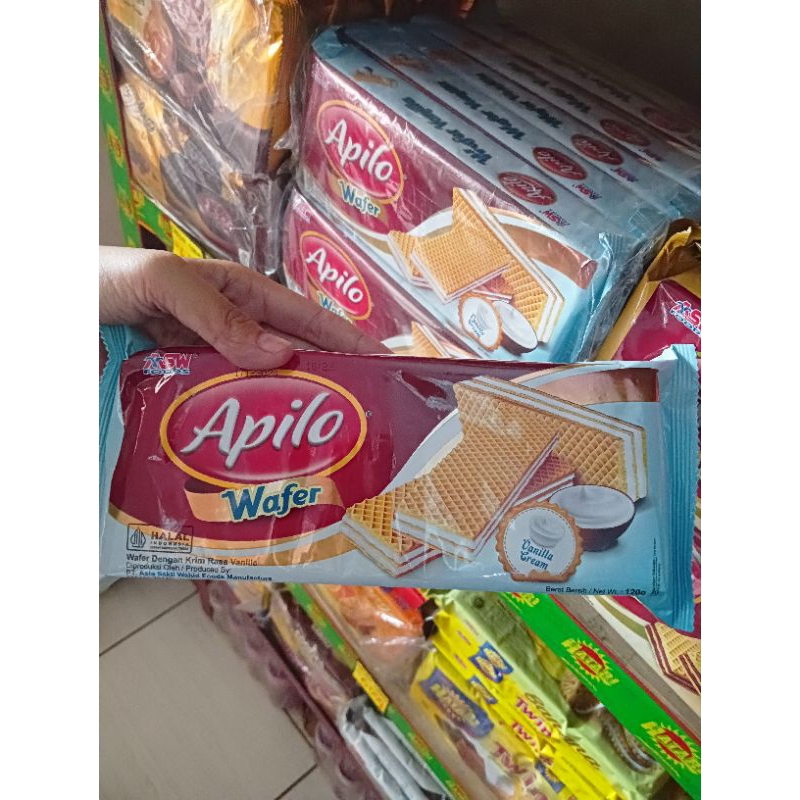 Jual Apilo wafer 120 gr | Shopee Indonesia