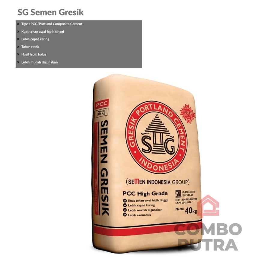 Jual Semen Gresik 40 Kg | Shopee Indonesia