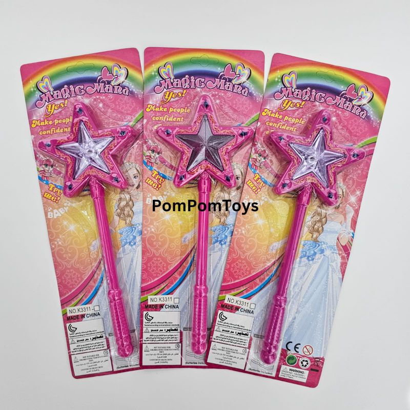 Jual Mainan Tongkat Peri Anak Bisa Nyala Lampu & Ada Suara | Shopee ...