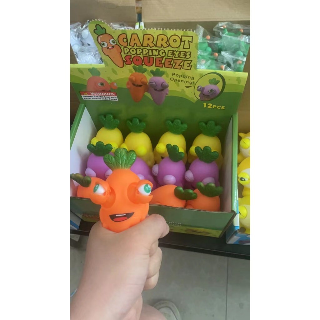 Jual Mainan Squishy Animals Popping Mata/Mainan Pencet Stress Toy ...
