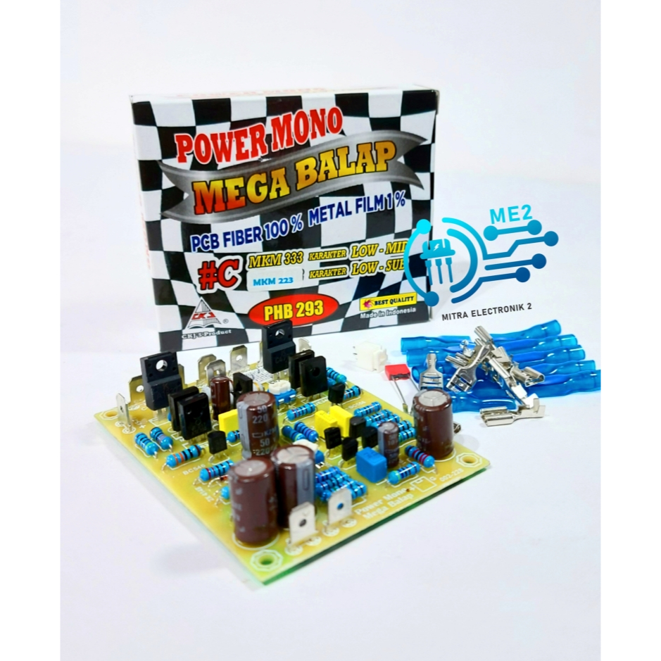 Jual Rakitan Power Amplifier Kit Power Mono MEGA BALAP pcb Fiber ...