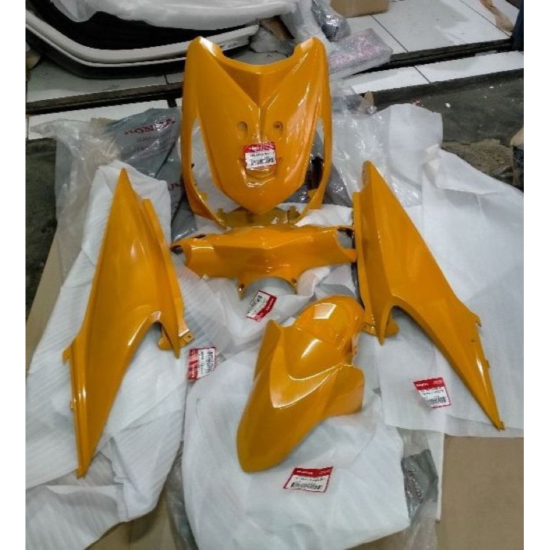 Jual cover body set beat karbu orange ori original dasi dada batok ...