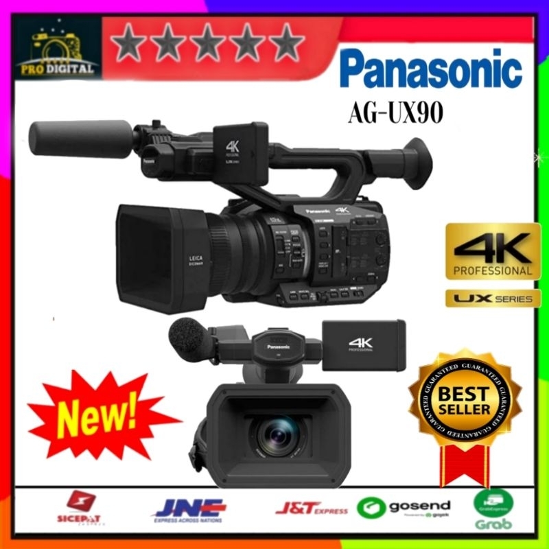 Jual Handycam Panasonic AG-UX90 4K / HD Profesional Camcirder | Shopee ...