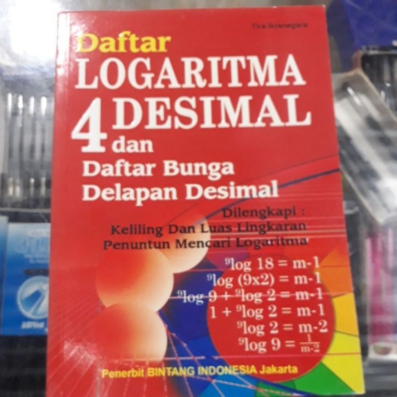 Jual buku daftar logaritma | Shopee Indonesia