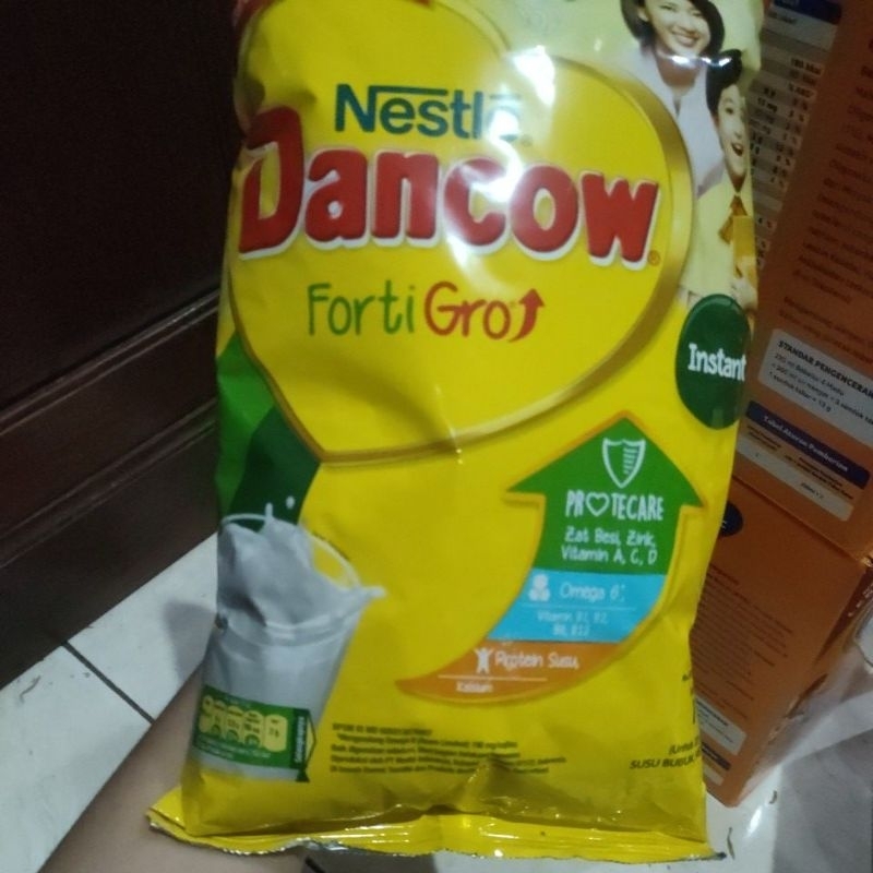 Jual Dancow Fortigro Instan, Cokelat 1kg POUCH // Dancow Fullcream ...