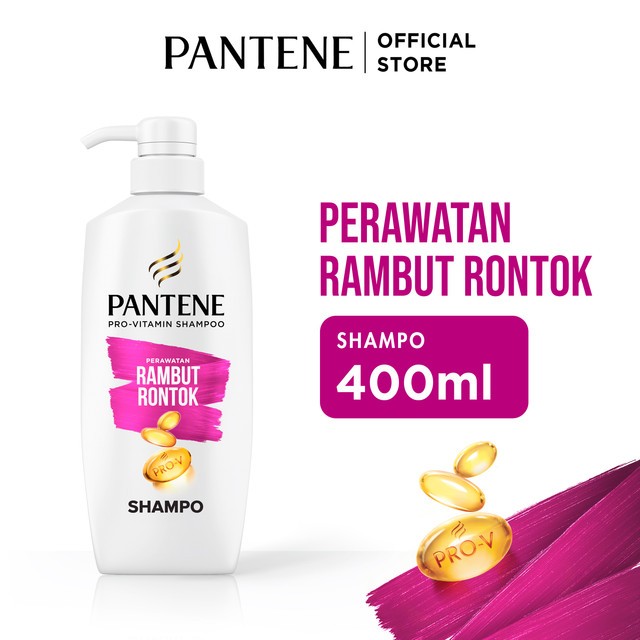 Jual Pantene Sampo Anti Rontok Pro-V Perawatan Rambut 400ml / Pantene ...
