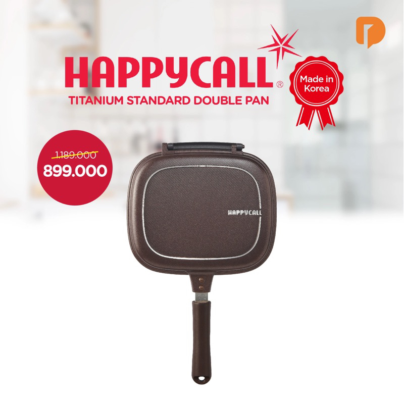 Jual Happycall Titanium Standard Double Pan | Shopee Indonesia