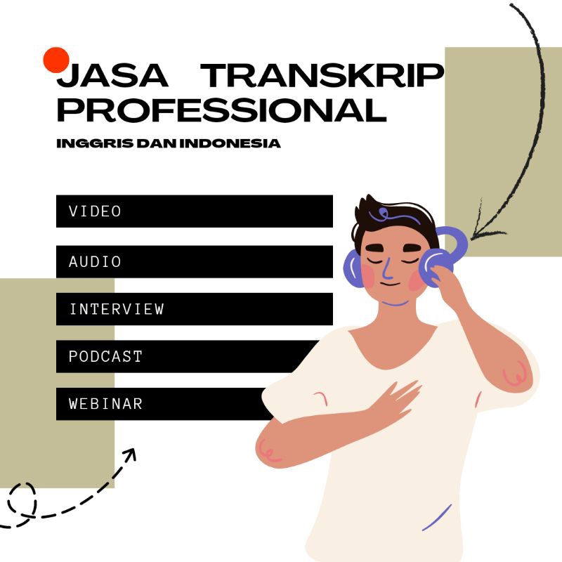 Jual JASA TRANSKRIP AUDIO, VIDEO ENGLISH DAN INDONESIA | Shopee Indonesia